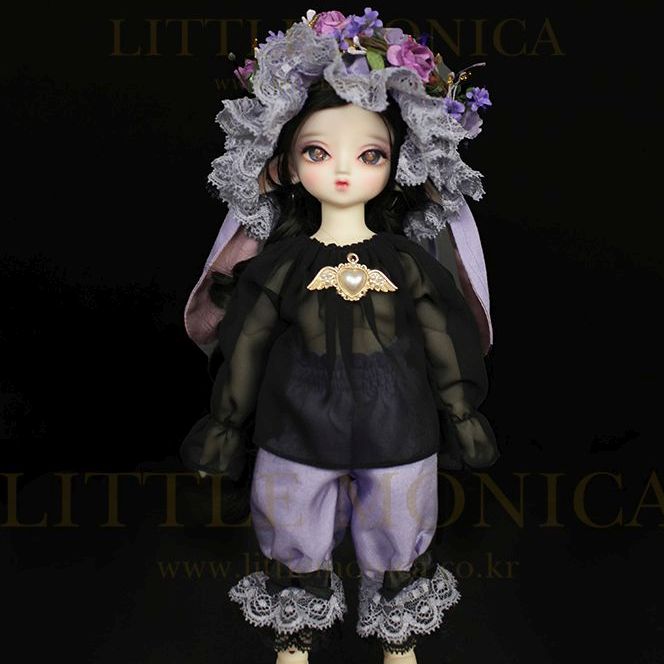 【期間限定】Baby Sweet Dream(Audrey Default Outfit) -Purple/Basic + Flower Crown｜DOLK（ドルク）
