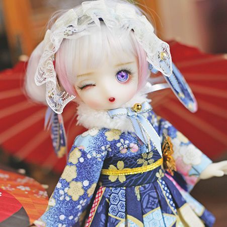 CYD000114 Blue Merry Bunny（YoSD）｜DOLK（ドルク）