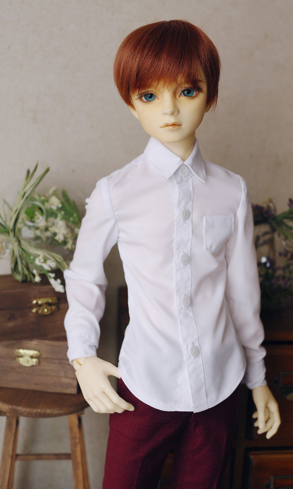 Decent (white) SD17/60s麻綿 (シワ、透け感あり）（SD17 Boy）｜DOLK（ドルク）