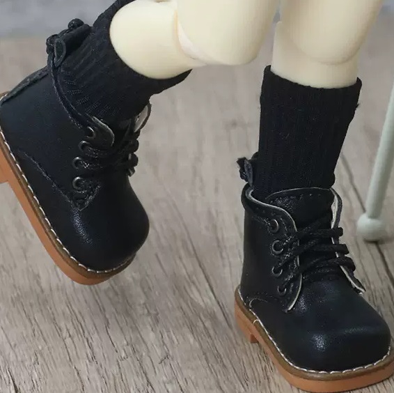 スクエアトゥブーツ（黑色：六分）30cm（YoSD）｜DOLK（ドルク）