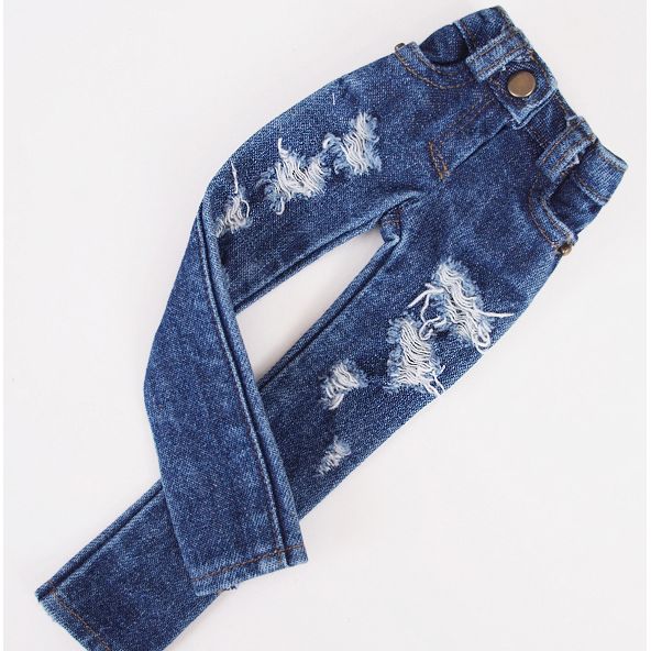 [MSD]Denim damages pants(Blue jean)（MSD）｜DOLK（ドルク）