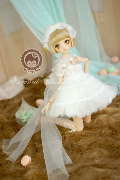 Mary Cross(White) 40cm MSD/MDD（MSD・MiniDD）｜DOLK（ドルク）