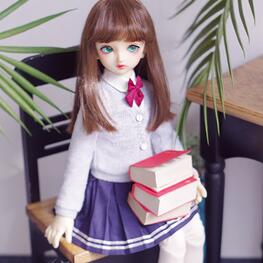 school Girl Blue 40cm(MSD,holiday) （MSD）｜DOLK（ドルク）