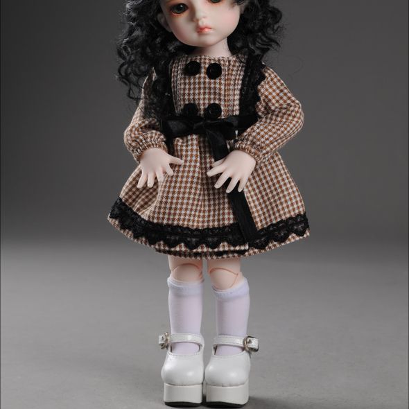 Dear Doll Size - Platform Basic Girl Shoes (White)｜DOLK（ドルク）