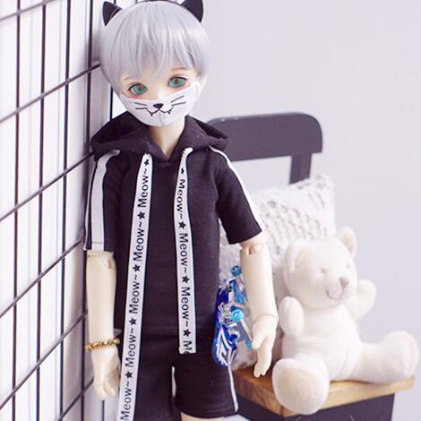 casual sportswear Set Black 30cm(YOSD)（YoSD）｜DOLK（ドルク）