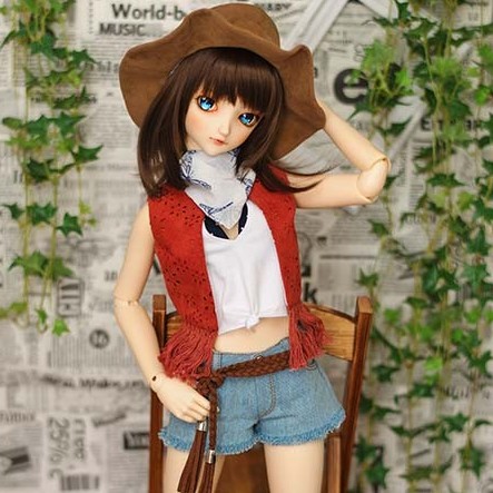 【2018.10プレオーダー】LD000765 WHITE COWGIRL [SD13 VER]（SD13 Girl）｜DOLK（ドルク）