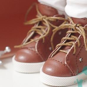 Star pattern shoes(Brown) 30cm｜DOLK（ドルク）